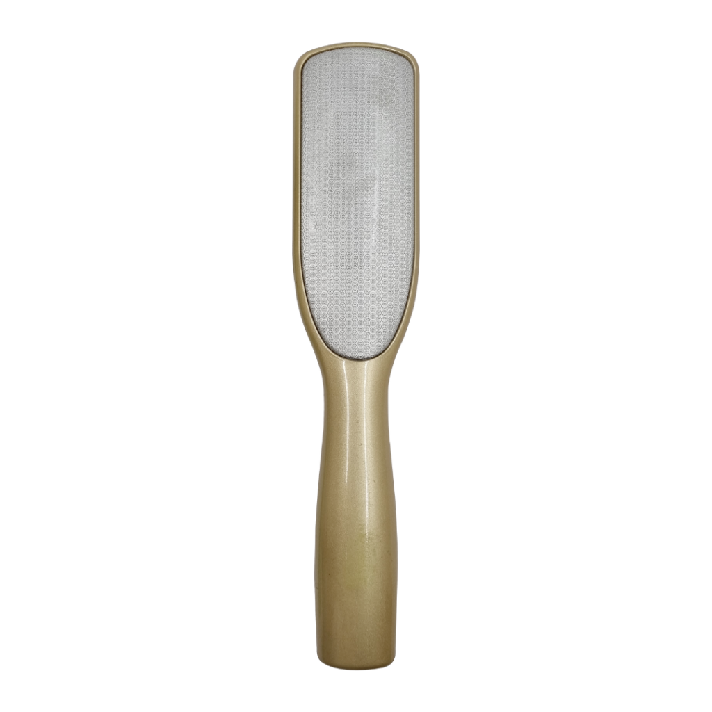Dual Side Steel Heel & Foot scrubber Golden – Velvetree